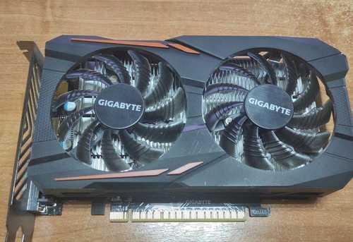 Видеокарта Gigabite GTX 1050 OC