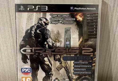 Crysis 2 limited edition ps3 диск ps3