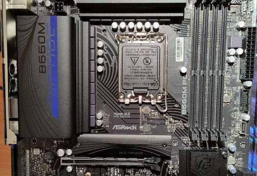 LGA 1700 Материнская плата asrock b660m riptide