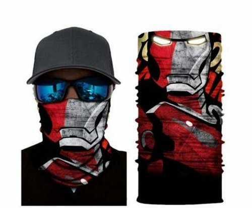 Бафф маска Marvel Железный Человек Iron Man
