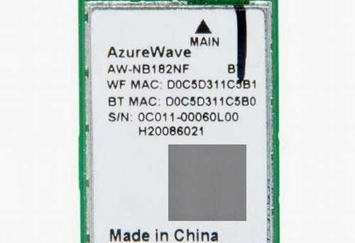 Wifi + Bluetoot ngff card AzureWave AW-NB182NF