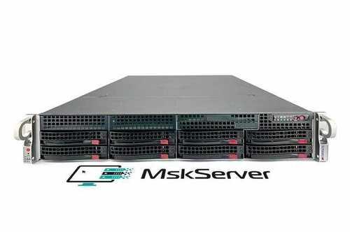 Сервер Supermicro 6027R-826BA 2x E5-2640v2 256Gb
