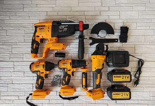 Аккумуляторный набор dewalt 4 в 1