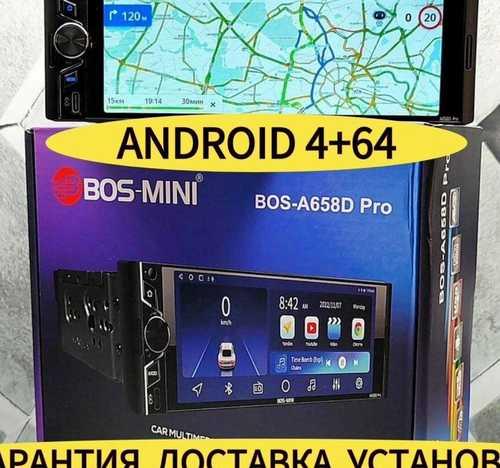 Bos-mini A658D pro 4 64 с гарантией