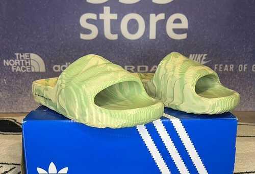 Шлепки Adidas Adilette 22 Magic Lime/Sand