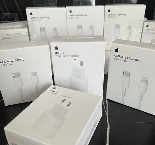Быстрая зарядка на iPhone 20w (Блок и Шнур)