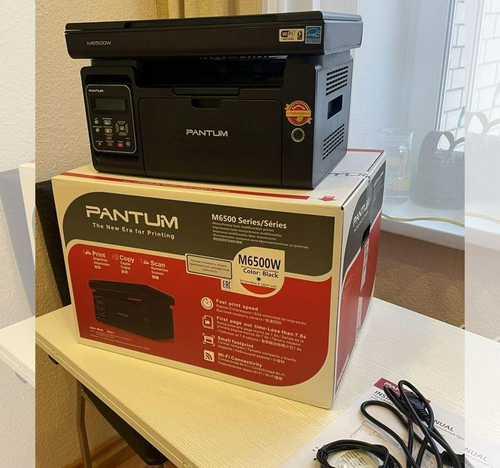 Принтер лазерный мфу pantum m6500w