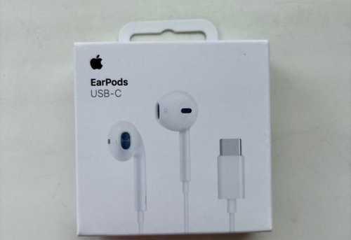 Наушники apple EarPods Type-c