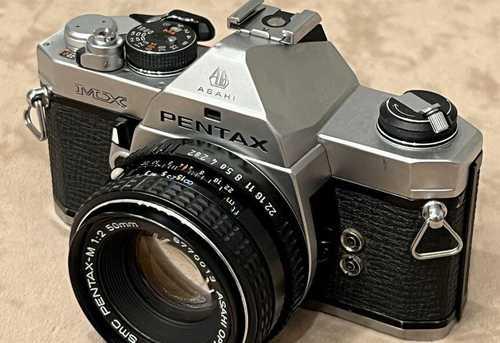 Плёночный фотоаппарат Pentax MX + 50mm 2.0