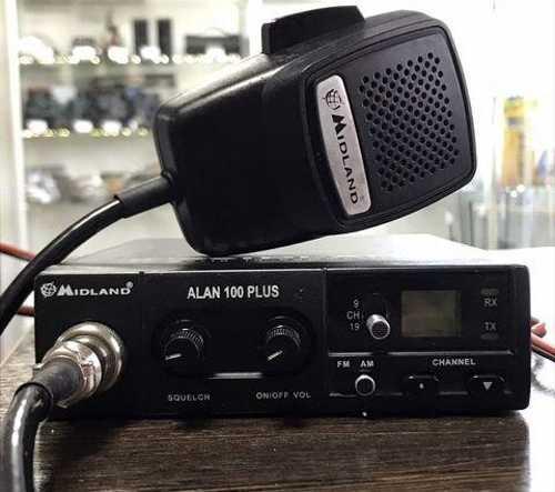 Рации,радиостанция Alan 100 plus с антенной