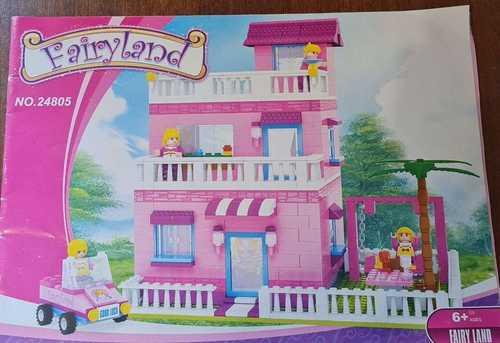 Игрушка Замок fairy land конструктор аналог lego