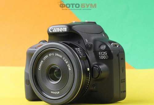 Canon 100D kit 18-55 + Canon EF-S 24mm f2.8 STM