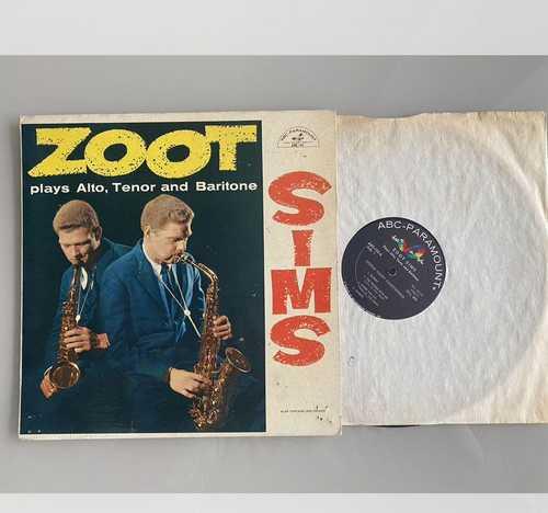 LP zoot sims plays alto, tenor & baritone ABC-para