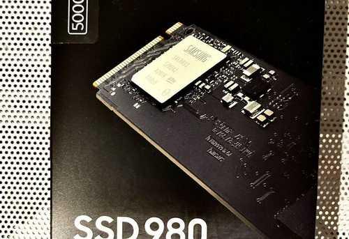 Новый SSD Samsung 980 на 500 Gb, M.2 2280