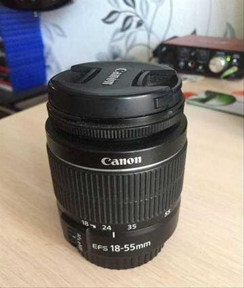Объектив Canon Kit EFS 18-55
