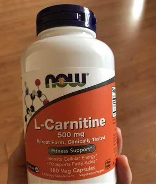 Витамины с iherb L-Carnitine