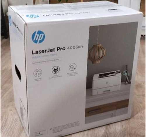 Лазерный Принтер HP LaserJet Pro 4003dn новый