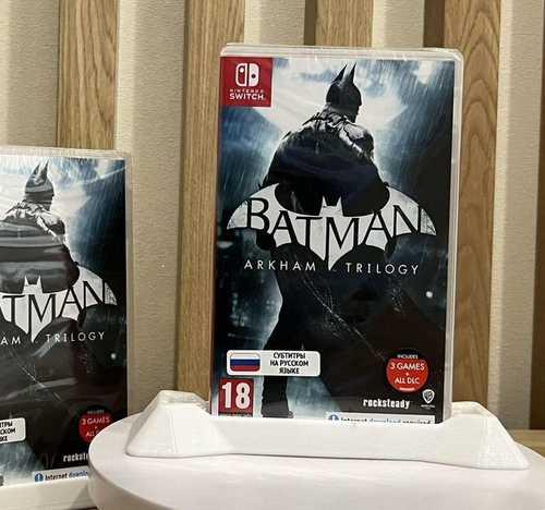 Batman: Arkham Trilogy Nintendo Switch Рус суб