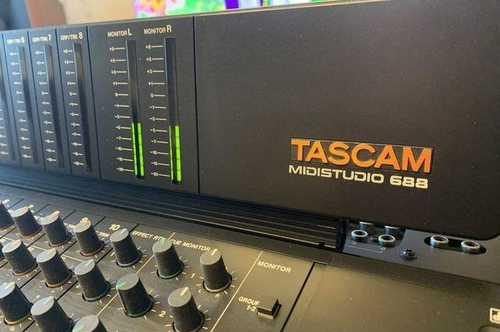 Аналоговая аудио студия микшер Tascam 688