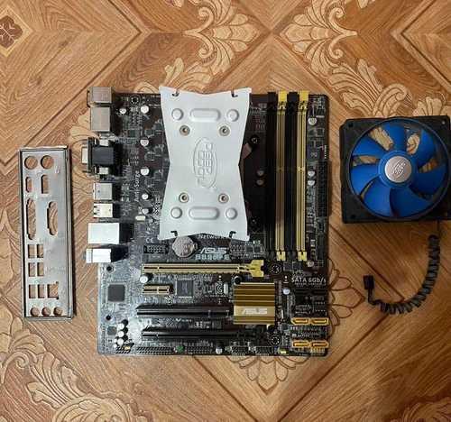 Asus b85m-e i5 4430-кулер deepcool