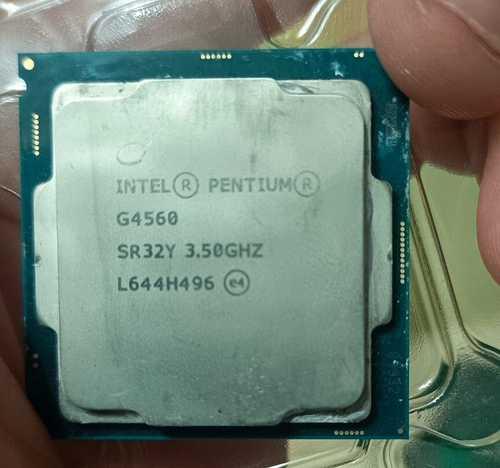 Процессор intel pentium g4560