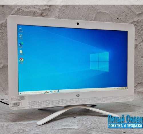 19.5'' Моноблок HP Celeron J3060, SSD, Гарантия