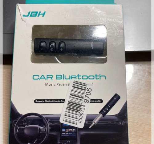 Bluetooth адаптер для авто USB с разъемом AUX