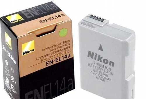 Аккумулятор Nikon EN-EL14a новый в упаковке