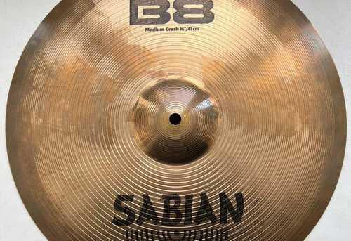 Тарелка Sabian B8 Medium Crash 16"/41 cm