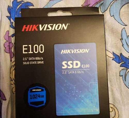 1Tb SSD Hikvision, новый