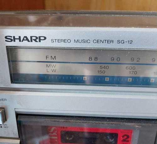 Музыкальный центр sharp stereo SG-12