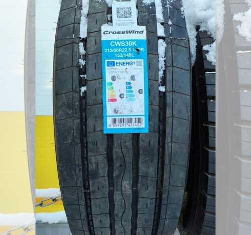 Автошина 315/60R22.5 CrossWind CWS30K 152/148L LRR TL 3pmsf 16PR таиланд