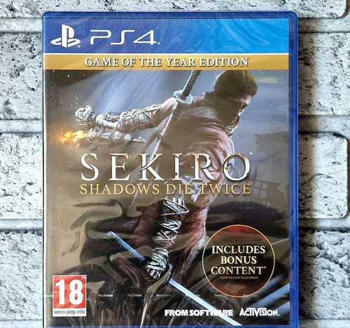 Sekiro: Shadows Die Twice на PS4