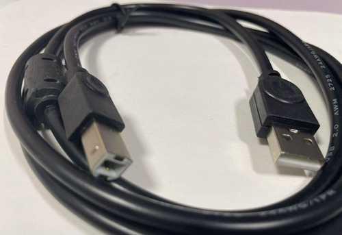 Кабель USB2.0 AM/BM черный