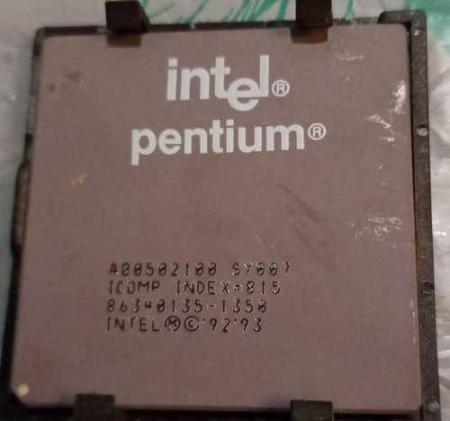 Процессор кирамический Intel Pentium index 815