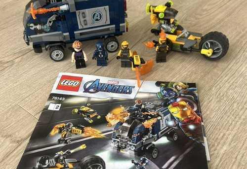 Lego мстители Нападение на грузовик