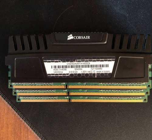 Озу corsair ddr3 1600MHz