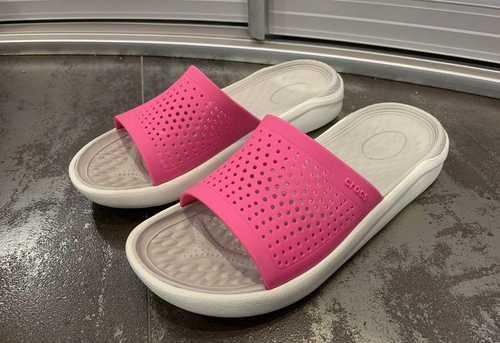 Женские шлепанцы crocs literide 40 8/10