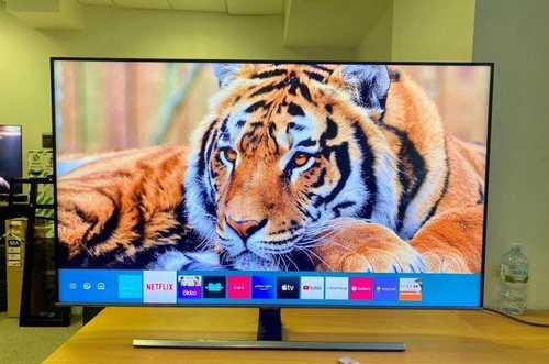 Телевизор Qled Samsung qe55q77tau 2020 120hz