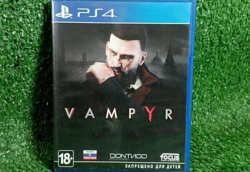 Игра Vampyr диск PS4