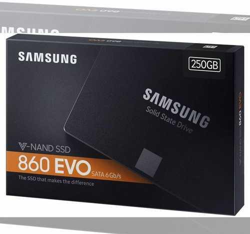 SSD диск Samsung 860 EVO 250 gb