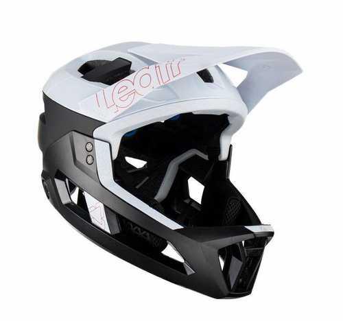 Шлем велосипедный Leatt MTB Enduro 3.0 (2023-2024), размер - M (55-59 см), черно-белый (White)