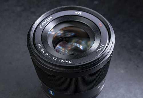 Полнокадровый объектив Sony FE 50mm F/1.4