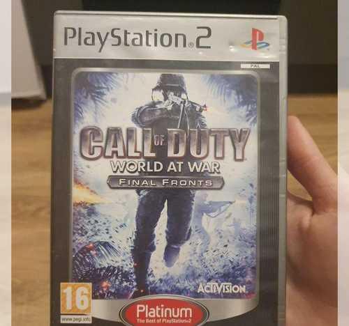 Call of duty world AT war final fronts ps2