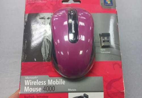 Мышь Microsoft Retail Wrls Mobile Mse 4000