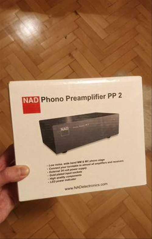 Предусилитель фонокорректор NAD PP2 (новый)