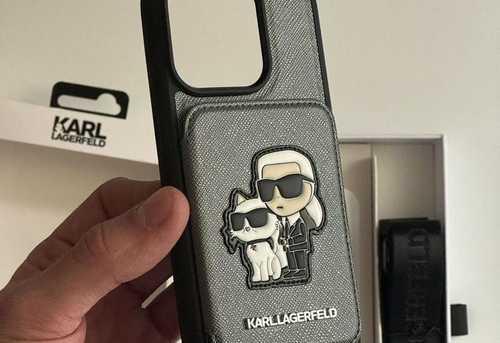 Чехол Karl Lagerfeld для iPhone 15 Pro Crossbody