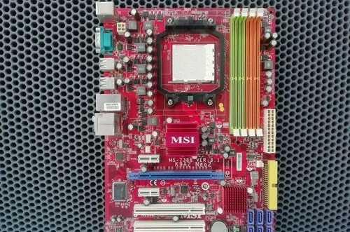 Плата AM2+ MSI K9A2 Neo2 (AMD 770)(DDR2)(деф)