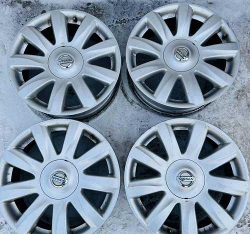 Литые диски r17 5x114.3 nissan оригинал