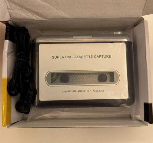 Кассетный Mp3 Плеер USB Casette Capture